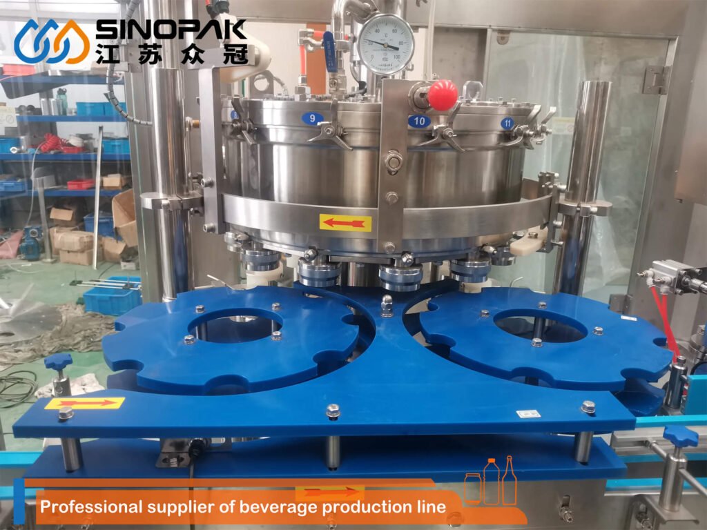 Carbonated Soft Drink Can Filiing And Seaming Machine - SinoPAK